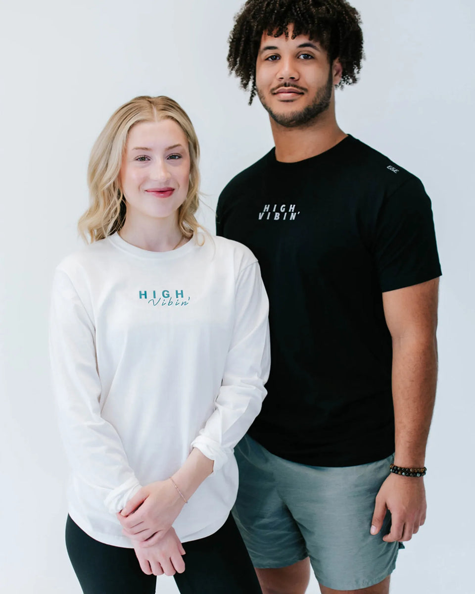 High Vibin' Energy LS Tee – Elevate & Enlighten
